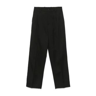 Golden Goose Homme, Pantalons, Noir, Taille: M Pleated Pantalons