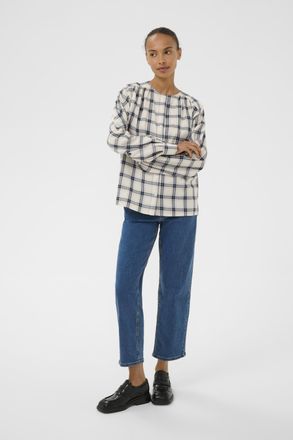 Part Two Kurzarm-Bluse YaninasPW Kurzarm-Bluse Lockere Passform