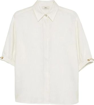 Herno Femme, Blouses et Chemises, Beige, Taille: 36 FR Shirt