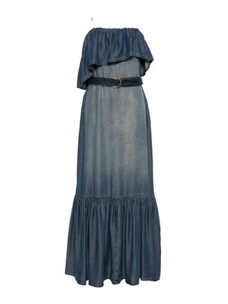 Pinko Maxi Robe - Bleu