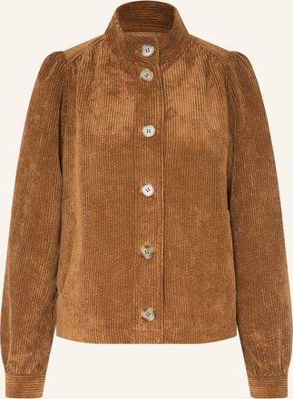 More & More More & More Cordjacke braun