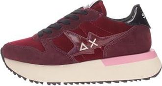 Sun 68 Baskets basses en polyester Z45223, orange., 38 EU