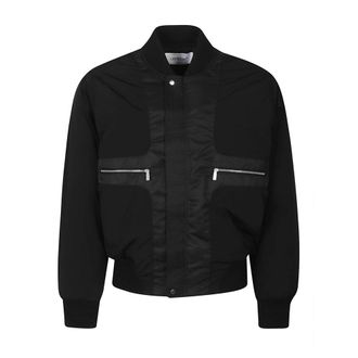 Off-white Bookish Chain Insideout Bomber Jacket - - Jackets - Herren - Schwarzk - XL