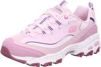 Skechers Femme DLites-Bold Views Baskets, Rose Bonbon, 37 EU
