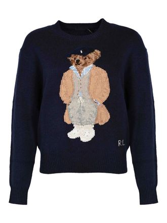 Polo Ralph Lauren Pull Col Rond - Bleu