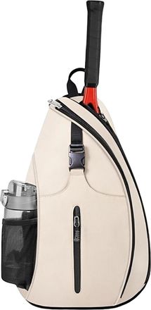 Generic Tennistasche - Schl&auml;gerrucksack mit gro&szlig;er Kapazit&auml;t | Outdoor-Fitness-Training Umh&auml;ngetasche f&uuml;r Damen und Herren | Organizer f&uuml;r Pickleball, Badmint