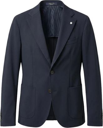 L.B.M. 1911 L.b.m. 1911, Homme, Vestes, Bleu, Taille: M Giacca Active Travel Uniform
