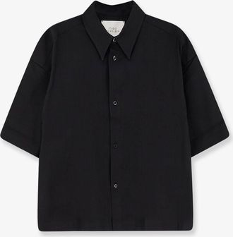 STUDIO NICHOLSON Cotton and linen blend Sanko shirt - STUDIO NICHOLSON - gender_Man