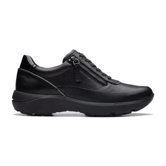 Clarks Femme, Chaussures, Noir, Taille: 38 EU Baskets de loisirs
