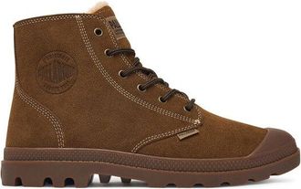 Palladium Schn&uuml;rstiefeletten Pampa Zip Wl Pilot 74977-241-M Khakifarben