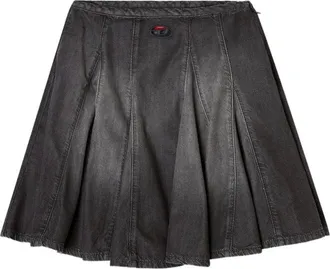 Diesel Femme, Jupes, Noir, Taille: W28 Denim Maxi Skirt