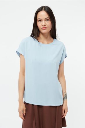 Givn Damen vegan Top Fenna Eiswasser Blau