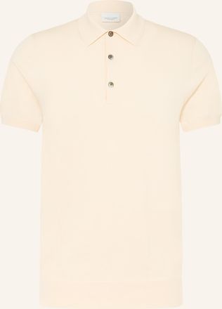 Profuomo Profuomo Strick-Poloshirt weiss