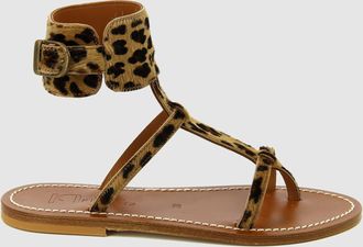 K.Jacques Sandales Caravelle Horsy Leopard