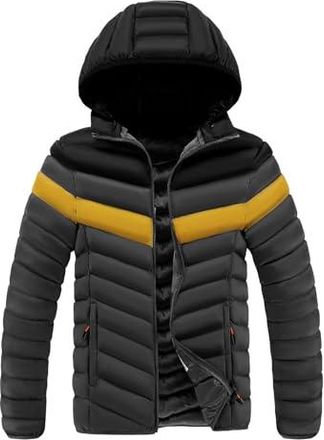 Generic Manteau unisexe en duvet pour lhiver - Grande taille - Épais et chaud - En coton - Pliage - Vêtements de baseball - Vêtements de pain - Veste décontra