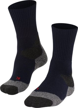 Falke Damen Wandersocken TK4 Expedition W SO Wolle Antiblasen Dick 1 Paar, Blau (Marine 6120), 35-36