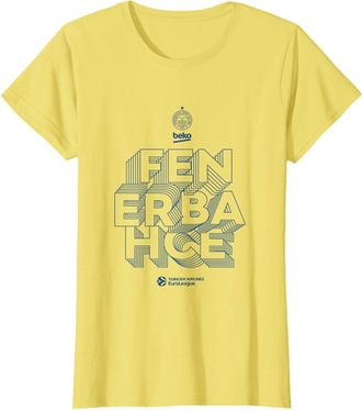 EuroLeague Fenerbahce Kollektion Blau T-Shirt