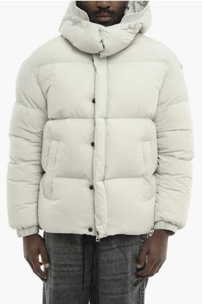 Diesel Quilted Puffer Jacket W-ROLFYS With Removable Hood size 48