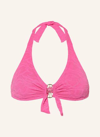 Watercult Watercult Neckholder-Bikini-Top Supernova Mit Glitzergarn pink