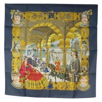 Herm&egrave;s Pre-owned Silk Scarf - Femme - Pre-owned - Multicolore - Taille: ONE Size
