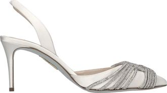 Aquazzura Femme, Chaussures, Blanc, Taille: 37 EU Escarpins Slingback Gatsby