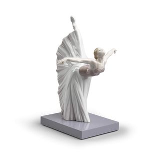 Lladro Ballett-Figur Giselle-Arabeske. Ballerina. Porzellan
