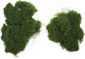 Lurrose 1tasche K&uuml;nstliches Moos F&uuml;r Dekoration Geeignet F&uuml;r Pflanzgef&auml;&szlig;e Im Freien Balkone Und G&auml;rten Sowie F&uuml;r Bastel Und Dekorationsprojekte