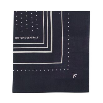 Officine G&eacute;n&eacute;rale 85x85 Schal - - Accessories - Herren - Blau - ONE SIZE