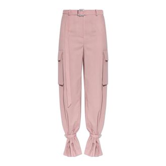The Attico Cargo-Hose mit G&uuml;rtel - - Trousers - Damen - Rosa - 2XS