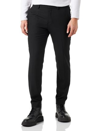 HUGO BOSS Mens Hesten231X Trousers, Black1, 50