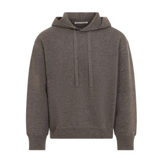 STUDIO NICHOLSON SweaT-shirt &agrave; capuche Cope en cachemire - Homme - Sweatshirts et sweats &agrave; capuche - Gris - Taille: L