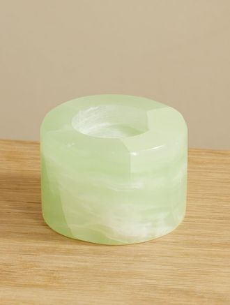 JiaJia Bougeoir En Calcite - Vert