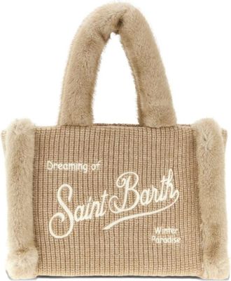MC2 Saint Barth Femme, Sacs, Brun, Taille: ONE Size Colette Shearling
