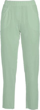 Deha Deha, Femme, Pantalons, Vert, Taille: 38 FR Pantalon Slim Fit Vert Sauge