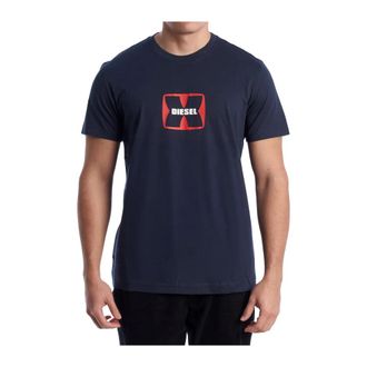 Diesel A03848 T-Shirt - - Tops - Herren - Blau - S
