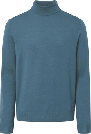 Joop Pull col roul&eacute; Donte - Homme - Pulls - Bleu - Taille: XL