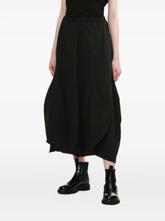 Enfold jupe à empiècements plissés - Noir