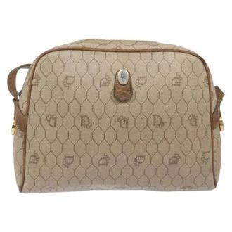 Dior Sac Bandouli&egrave;re Vintage Pre-owned - Femme - Pre-owned - Beige - Taille: ONE Size