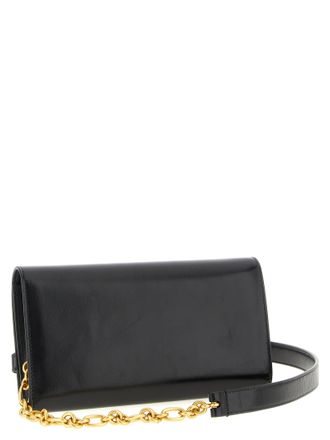 Balmain Womens Black Calfskin Cardholder Accessory