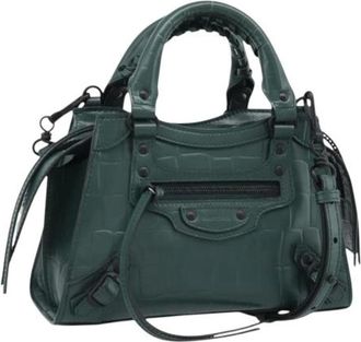 Balenciaga Sac &agrave; main Pre-owned - Femme - Pre-owned - Vert - Taille: ONE Size