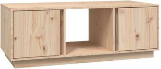 vidaXL Couchtisch 110x50x40 cm Massivholz Kiefer Vidaxl