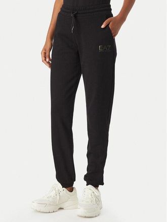 Emporio Armani Jogginghose 7W001368 AF12473 MC004 Schwarz Regular Fit