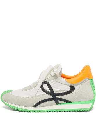 Loewe baskets &agrave; empi&egrave;cements - Blanc