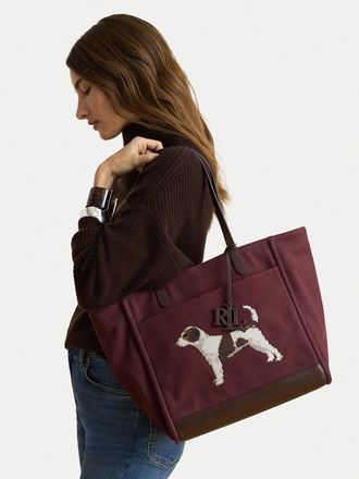 Lauren Ralph Lauren Handtasche LAUREN RALPH LAUREN 431P18735001 Dunkelrot