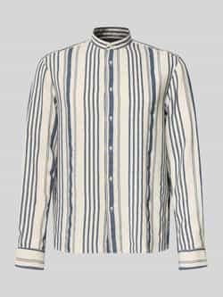 Cinque Regular Fit Freizeithemd mit Leinen-Anteil