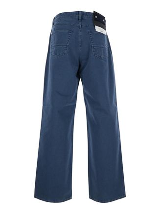 Stone Island Mens Jeans Blue Denim Cotton