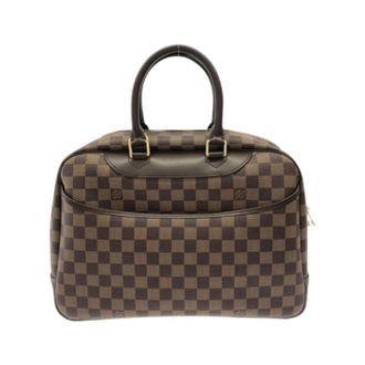 Louis Vuitton Pre-owned Damier Bowling Vanity Bag - - Pre-owned - Damen - Braun - ONE SIZE