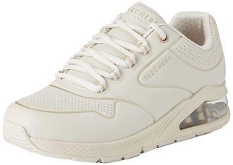 Skechers UNO 2 - Golden Trim 155637-OFWT, Womens Sneakers, White, 36 EU