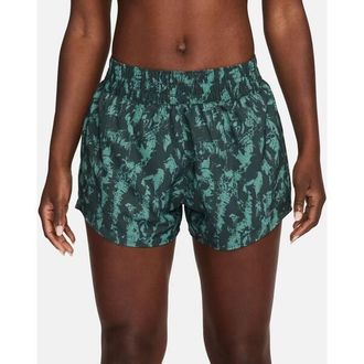 Nike Damen Shorts One Breathable Dri-FIT High-Waisted Brief-Lined 3 Printed