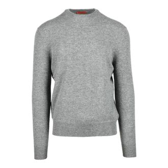 Ballantyne Wollstrick Pullover - - Knitwear - Herren - Grau - 2XL